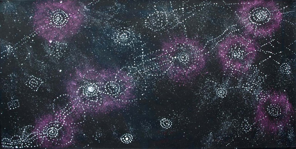 Alma Nungarrayi Granites Night Sky - Japingka Aboriginal Art