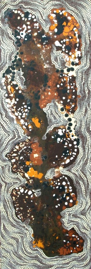 Fabrianne Peterson Nampitjinpa - Contemporary Aboriginal Art