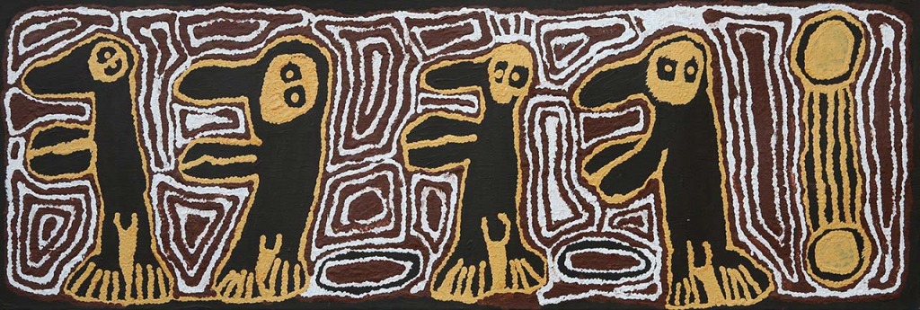 Aboriginal Emu Art - Japingka Australian Indigenous Art Gallery