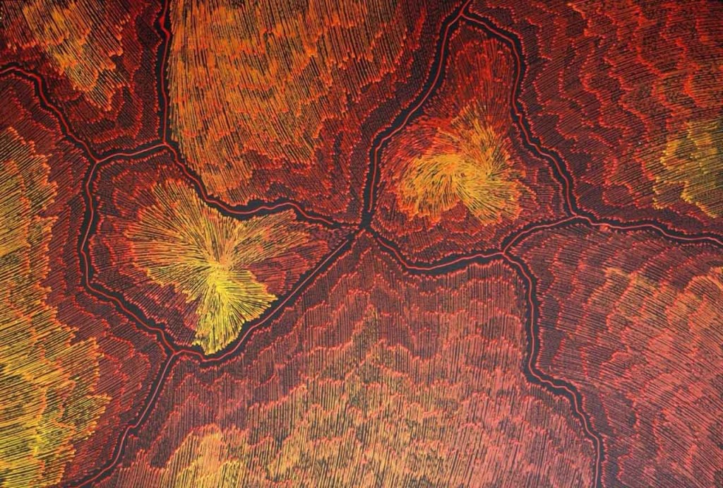 Sarrita King: Language of the Earth - Exhibition at Japingka