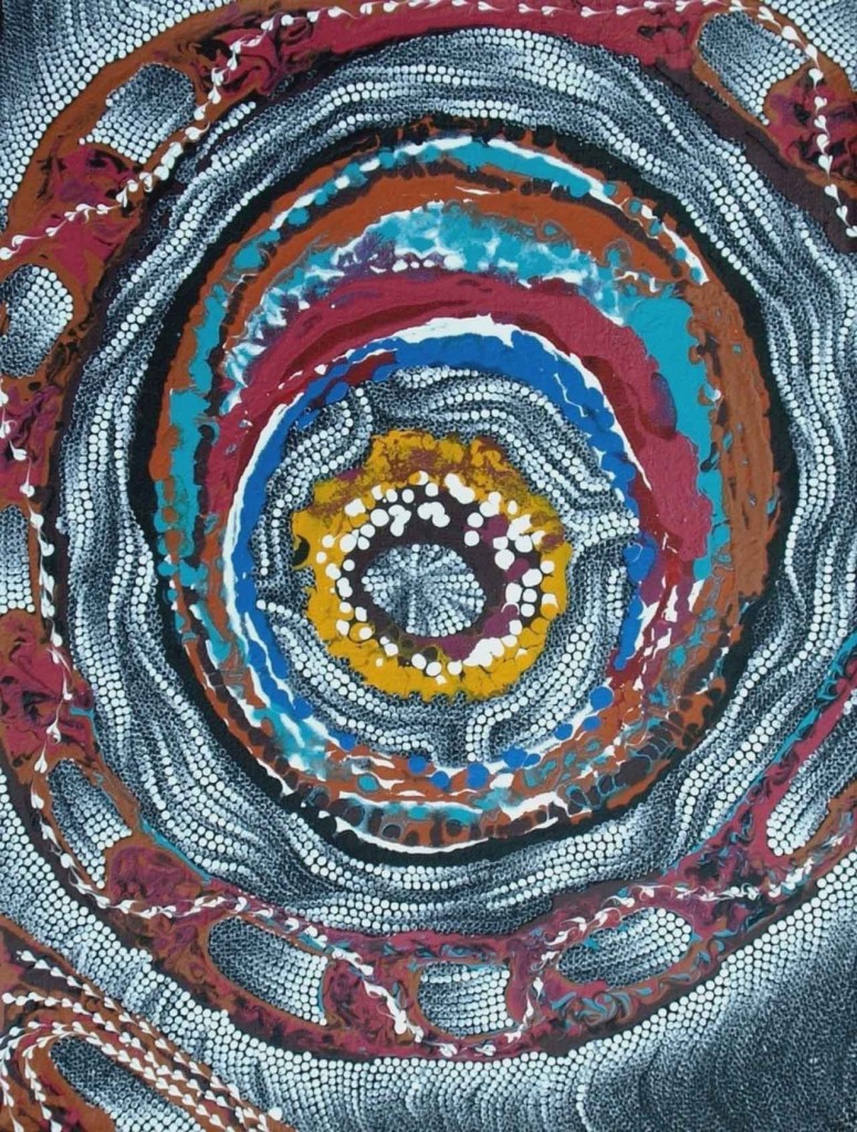 Fabrianne Peterson Nampitjinpa - Contemporary Aboriginal Art