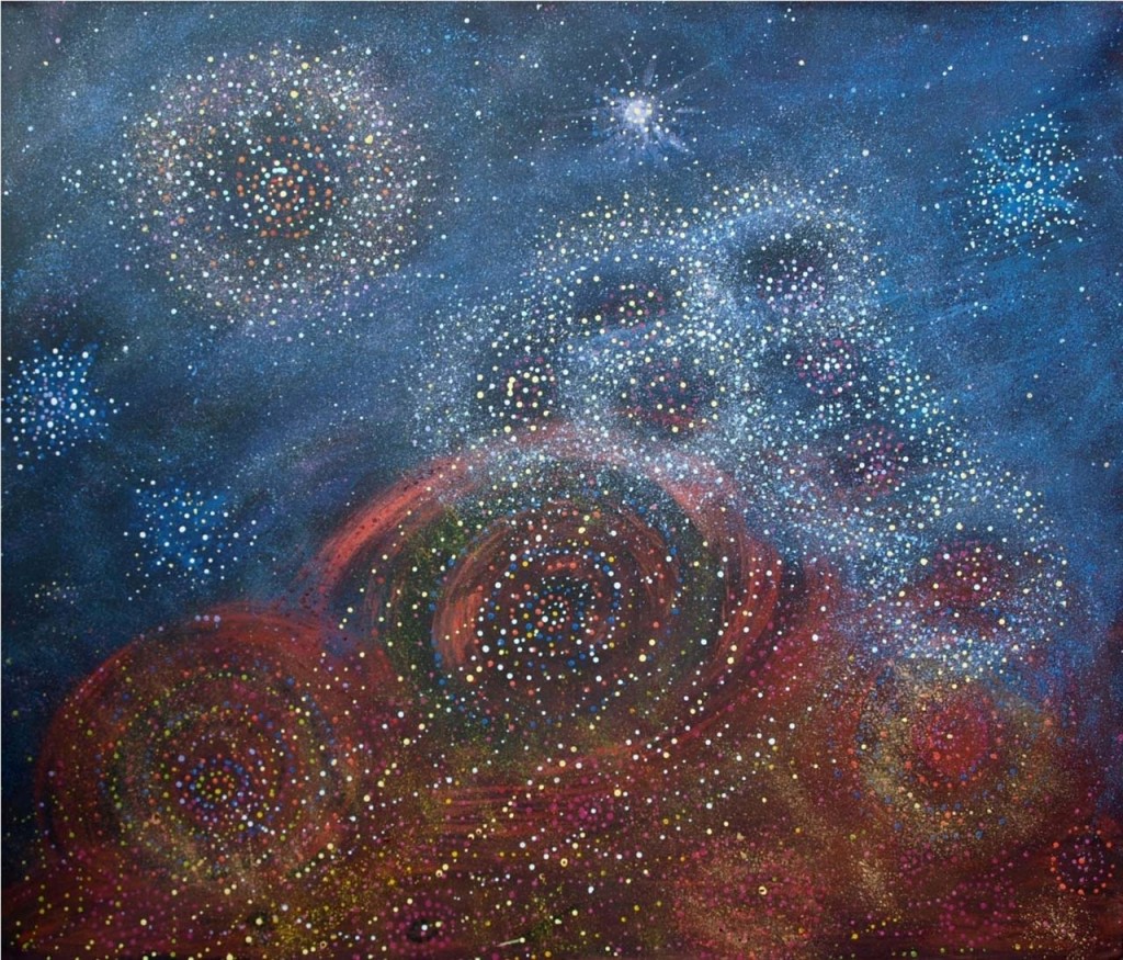 Alma Nungarrayi Granites Night Sky - Japingka Aboriginal Art