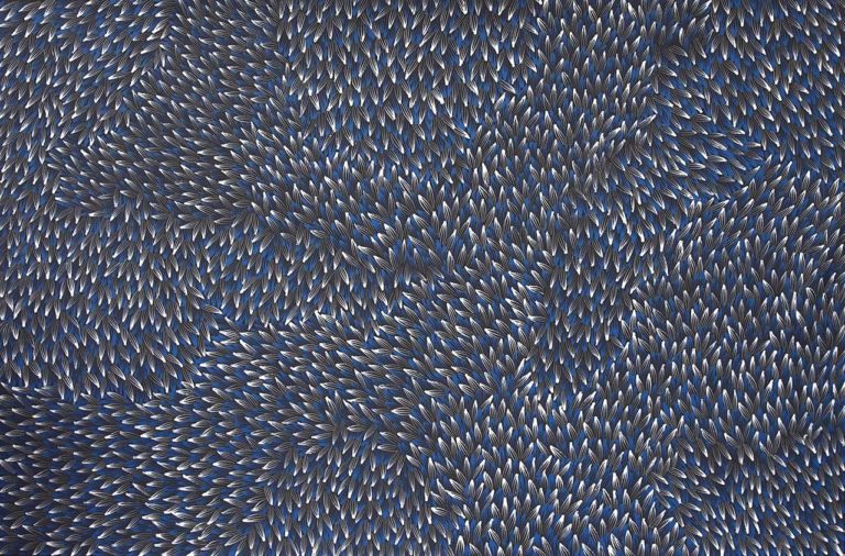 Blue - Aboriginal Paintings Exhibition Collection - Japingka