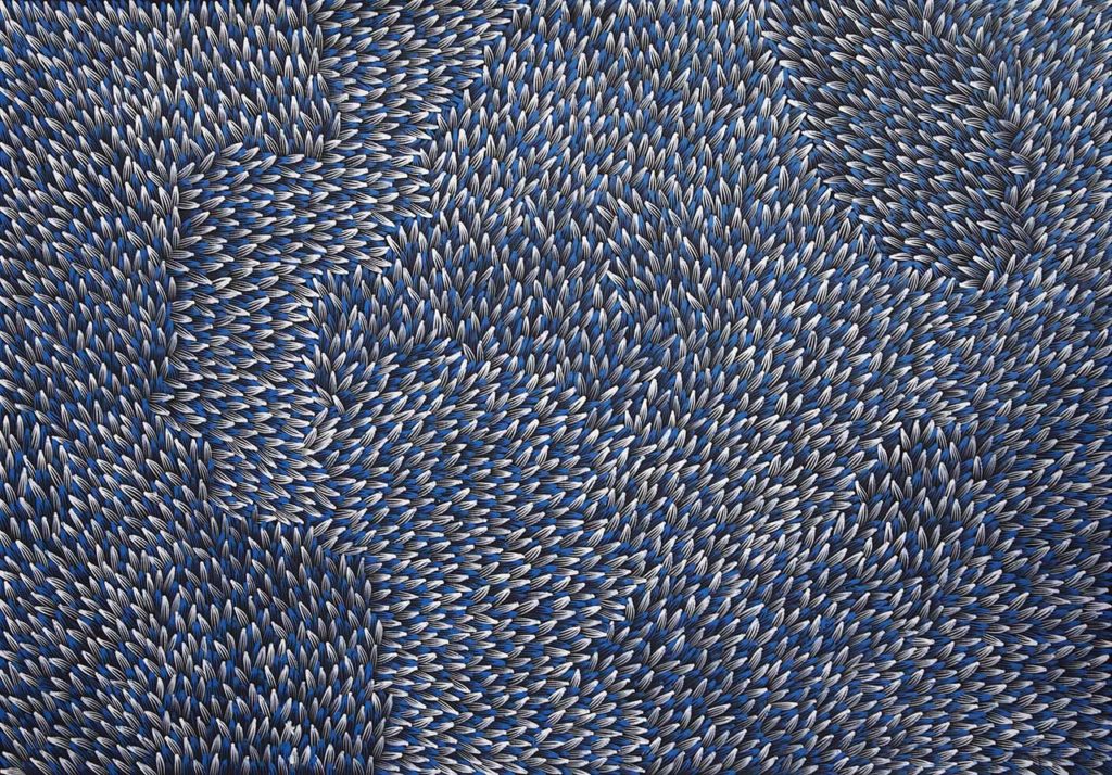 Blue - Aboriginal Paintings Exhibition Collection - Japingka