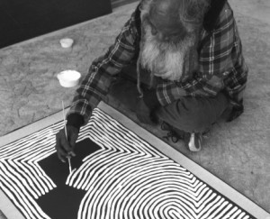 Early Influence of Geoffrey Bardon on Australian Aboriginal Art