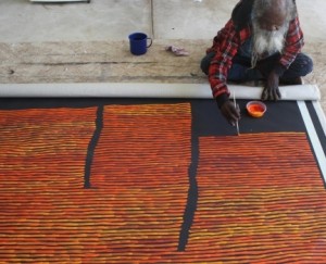 Early Influence of Geoffrey Bardon on Australian Aboriginal Art