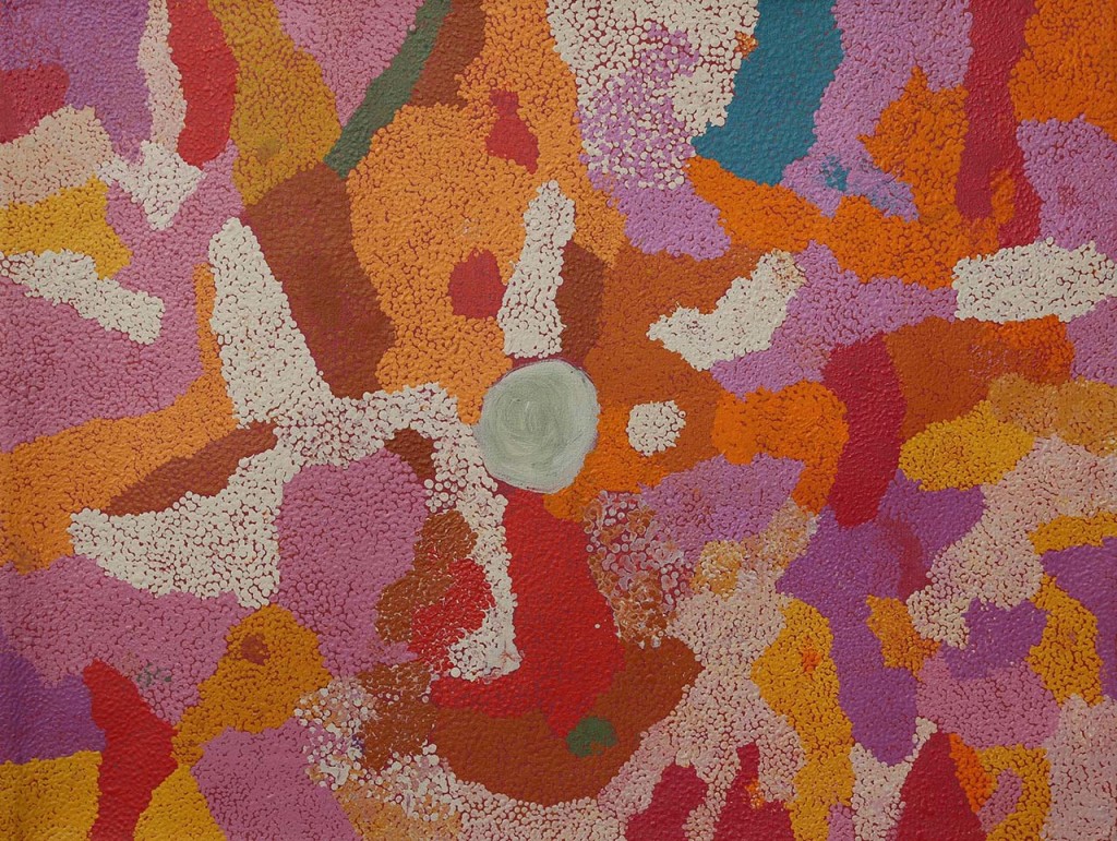 Pink Aboriginal Art Paintings at Japingka Gallery