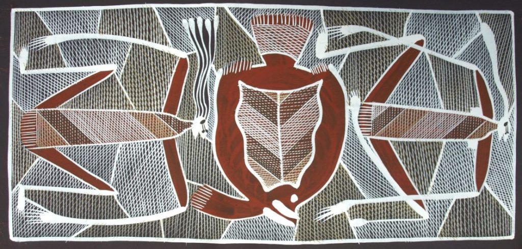 Aboriginal Art Fish - Japingka Aboriginal Art Gallery