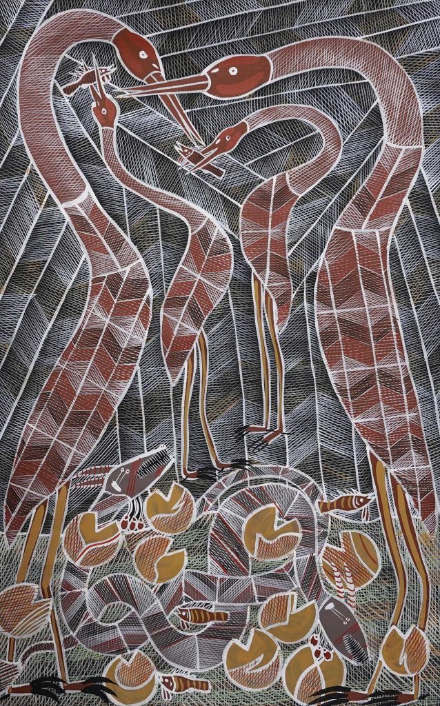 Aboriginal Rainbow Serpent Art - Japingka Aboriginal Art Gallery