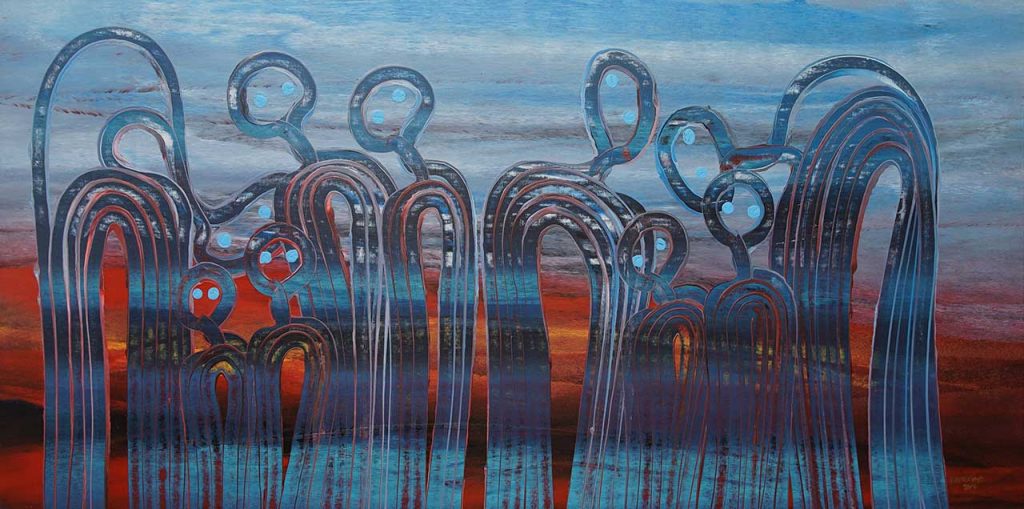 Interior Design Colour Palettes with Aboriginal Art - Japingka Gallery