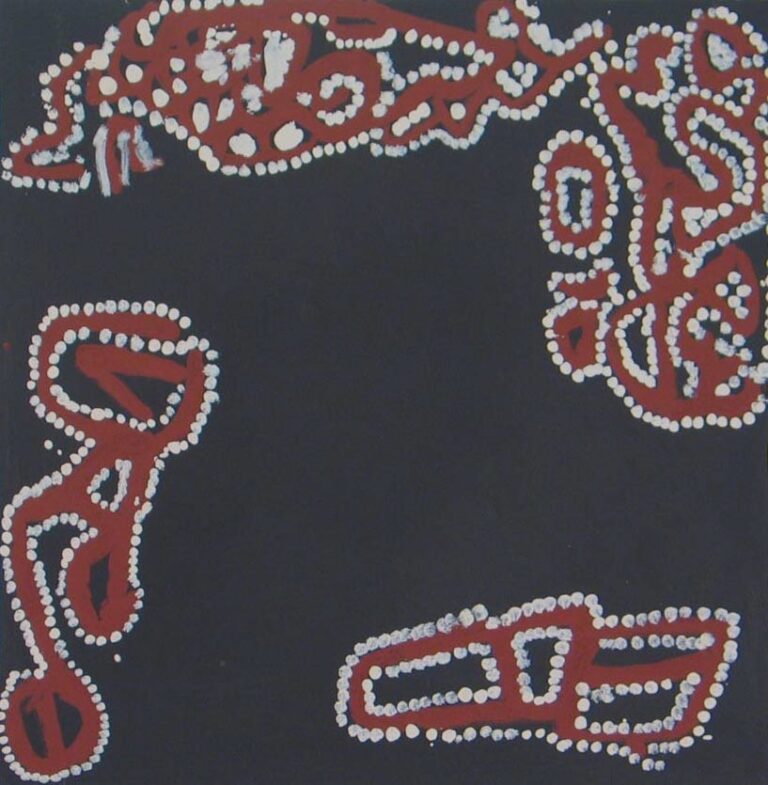 Ochre, Earth & Brown Aboriginal Art Paintings at Japingka Gallery