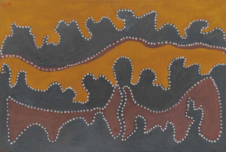 Ochre, Earth & Brown Aboriginal Art Paintings at Japingka Gallery