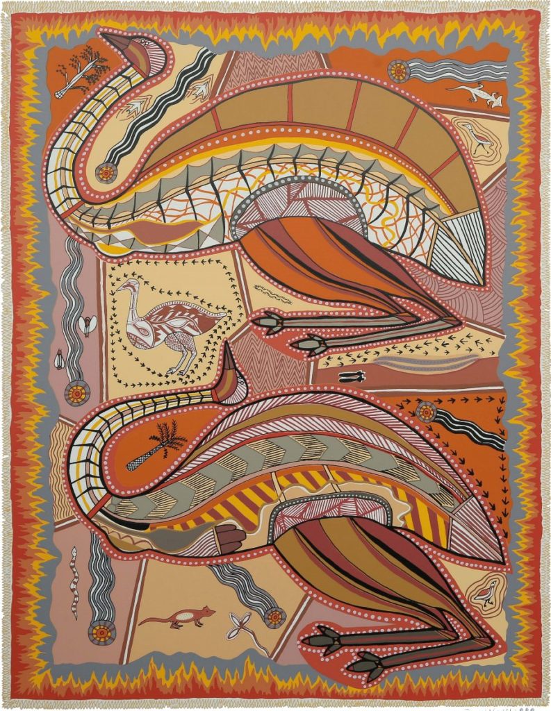 Aboriginal Emu Art - Japingka Australian Indigenous Art Gallery
