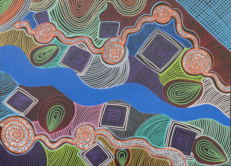 Yondee Shane Hansen - Recent Paintings - Japingka Gallery