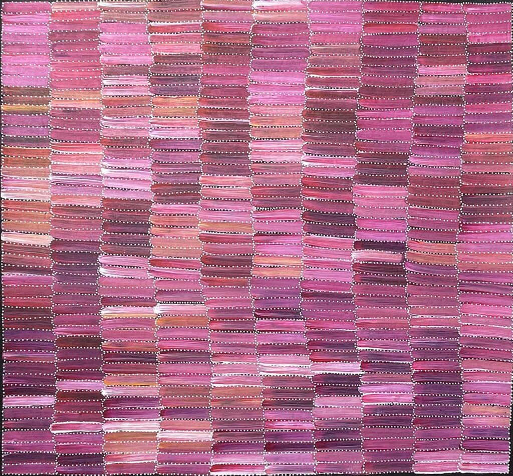 Pink Aboriginal Art Paintings at Japingka Gallery