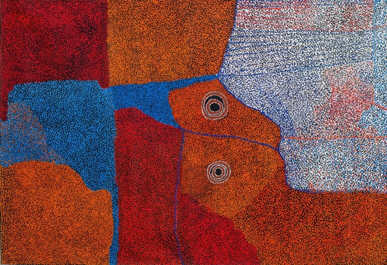 Sun and Shadow: Art of the Spinifex People exhibition- Japingka