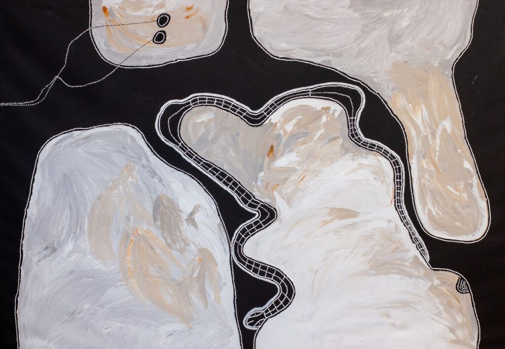 Sun and Shadow: Art of the Spinifex People exhibition- Japingka