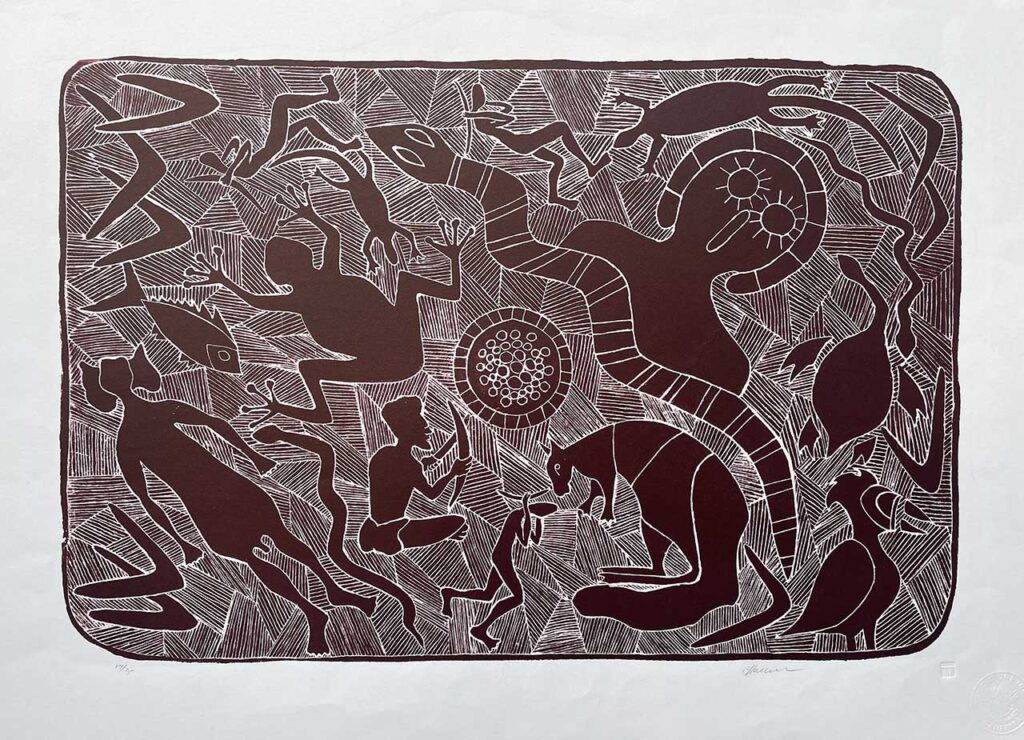 Aboriginal Kangaroo Art - Japingka Aboriginal Art Gallery