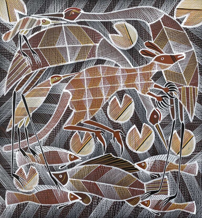 Aboriginal Art Fish - Japingka Aboriginal Art Gallery
