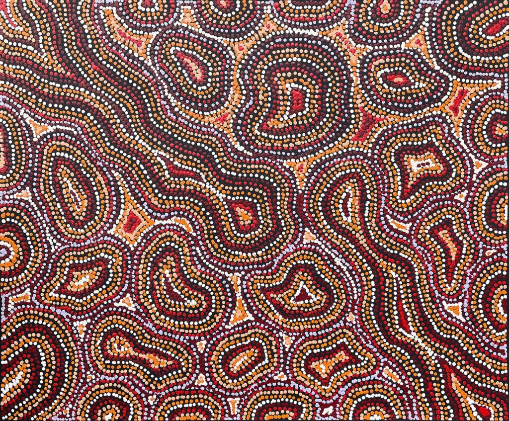 Michelle Butler Nakamarra - Aboriginal Art Online - Japingka