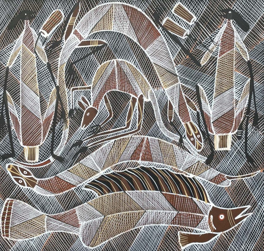 Edward Blitner Paintings - Artist Bio & Artworks - Japingka Gallery