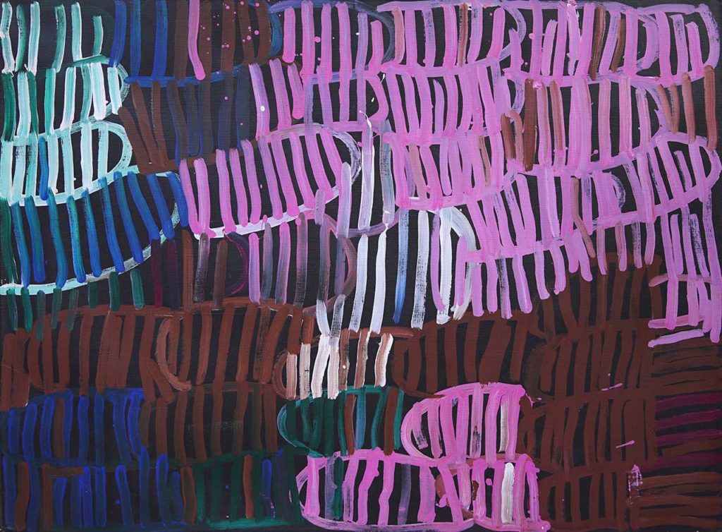 Yam Dreaming Aboriginal Art Exhibition - Japingka Gallery
