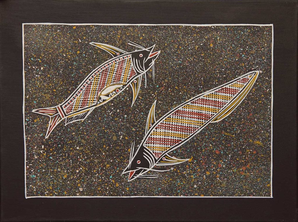 Aboriginal Art Fish - Japingka Aboriginal Art Gallery
